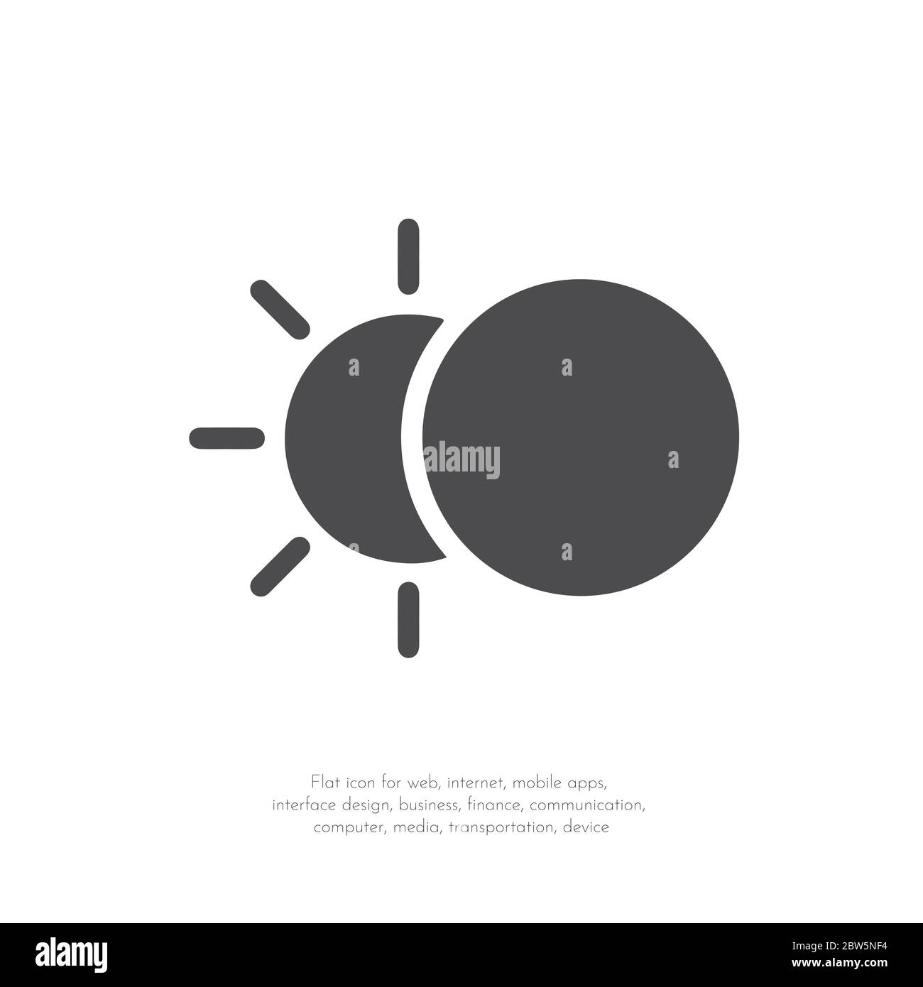 Scenic eclipse Stock Vector Images - Alamy