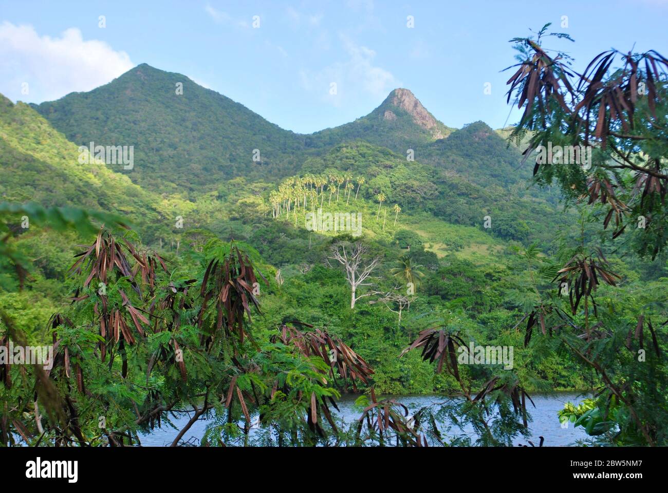 island of Providencia (in English, Providence), Colombia Stock Photo ...