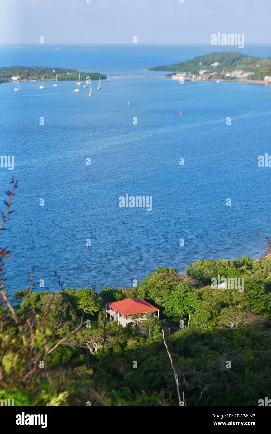 island of Providencia (in English, Providence), Colombia Stock Photo ...