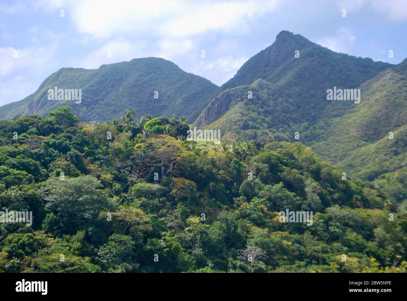 island of Providencia (in English, Providence), Colombia Stock Photo ...