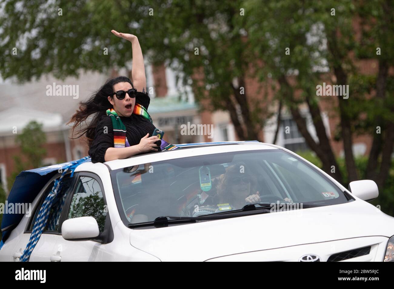 Graduation parade hi-res stock photography and images - Alamy