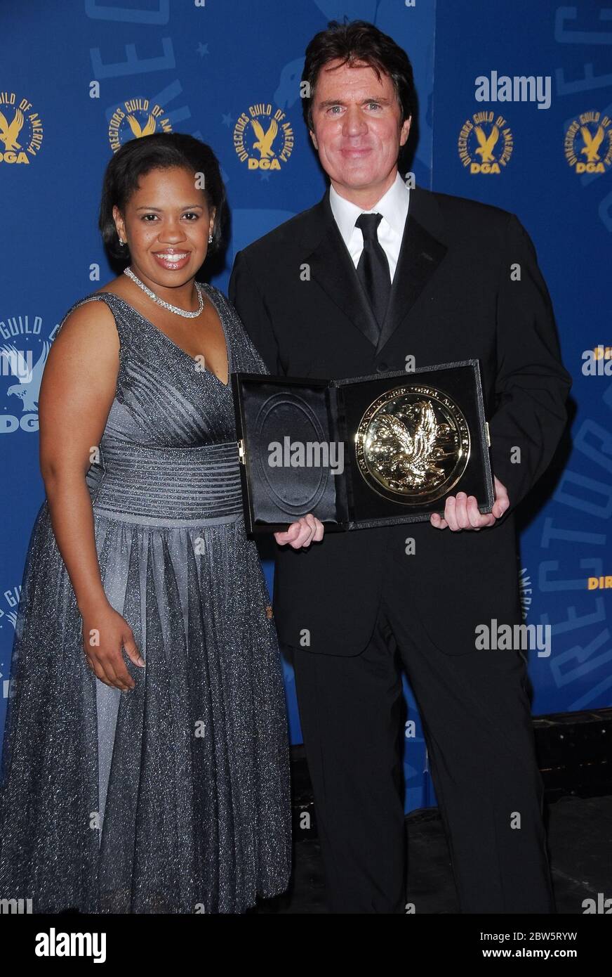 Chandra Wilson and Rob Marshall at The 59th Annual Directors Guild of ...