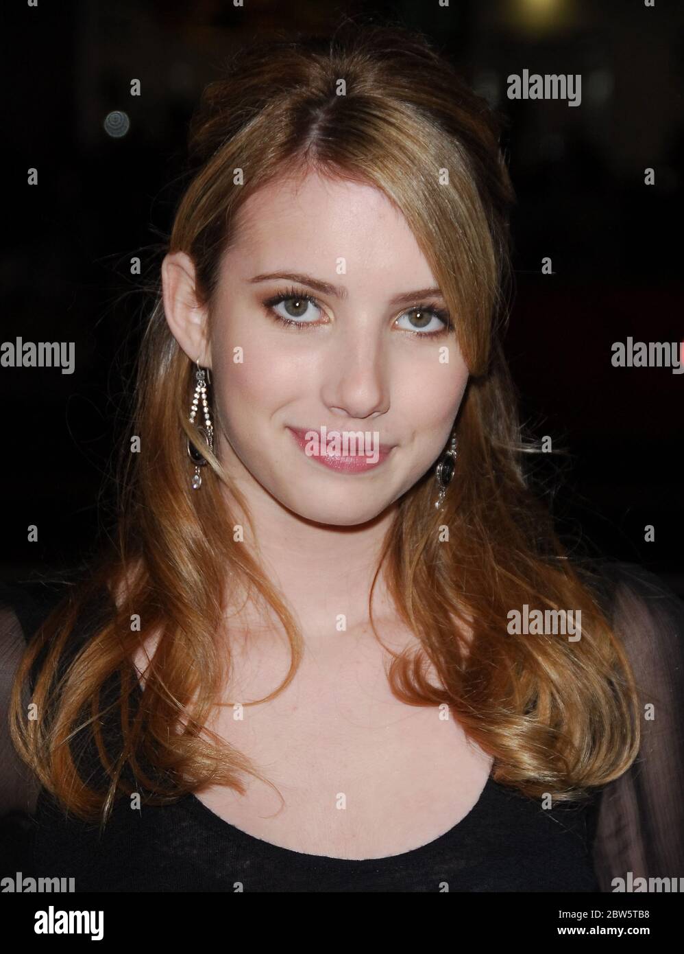 Emma Roberts at the World Premiere of "Music And Lyrics" held at the ...