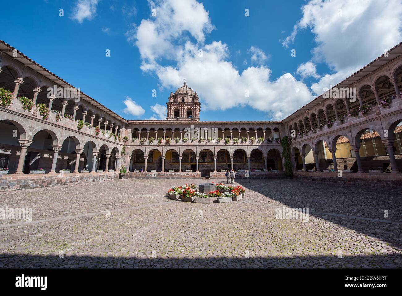 Church of Santo Domingo, Coricancha,Cusco, Peru,South America. Build on ...
