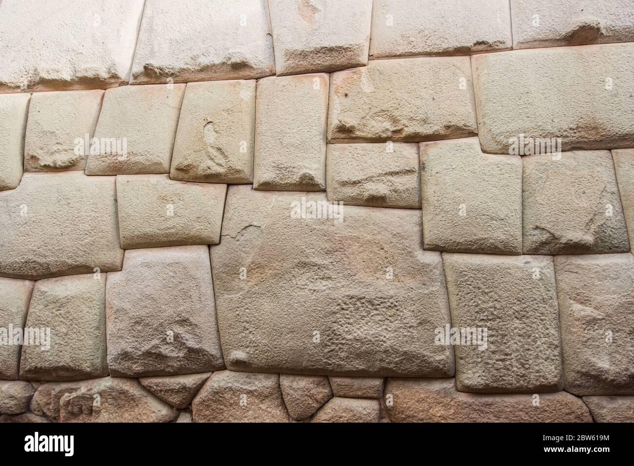 Inca Stone of 12 Angles in Cuzco Peru Stock Photo - Alamy