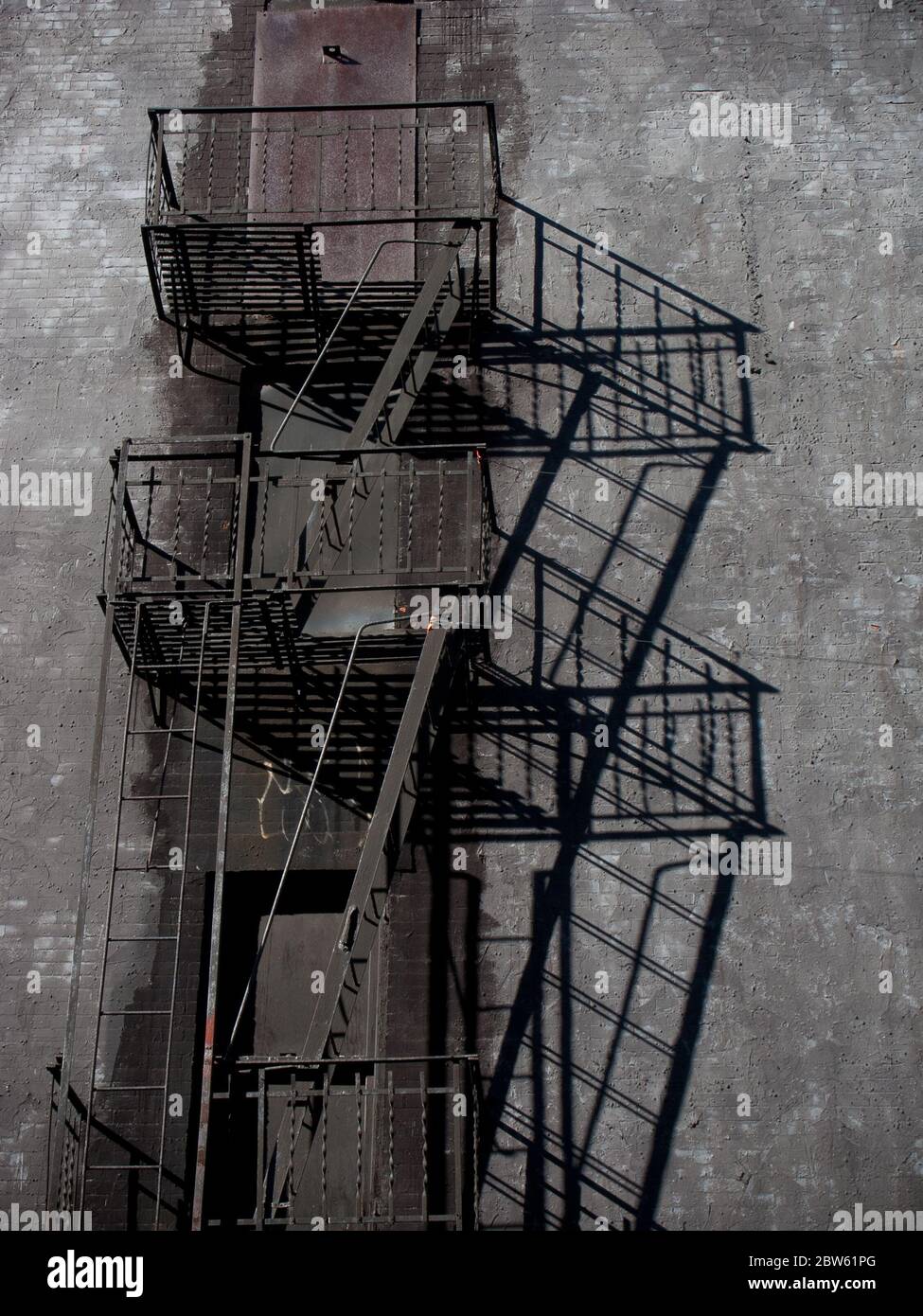 Blocked fire escape hi-res stock photography and images - Alamy