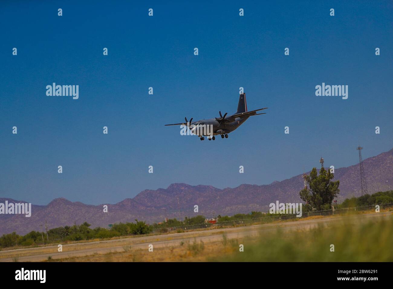 HERMOSILLO, MEXICO - MAY 28:Soldiers from the Mexican army and air ...
