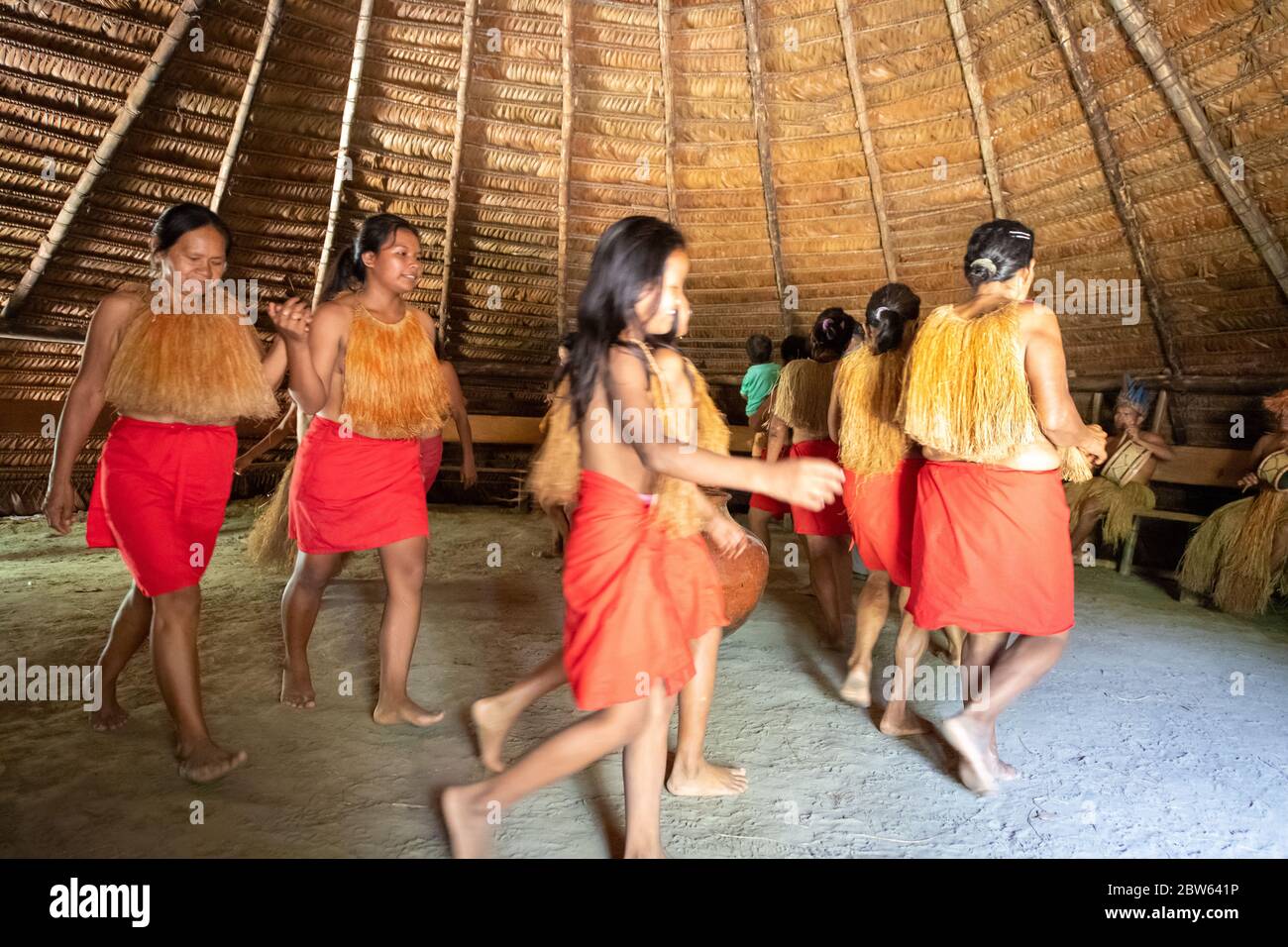 Indigenous Yagua in the Peruvian Amazon Stock Photo - Alamy