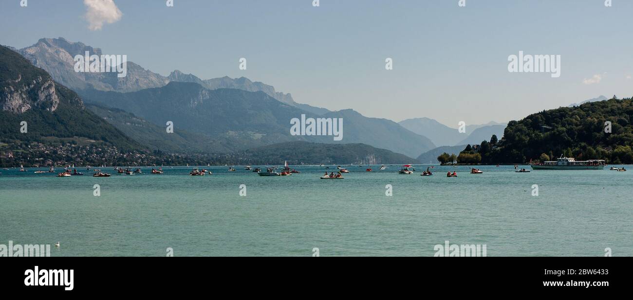 View lake annecy mountains in hi-res stock photography and images - Alamy