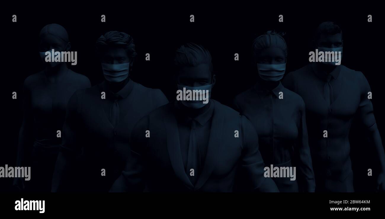 The New Normal After Coronavirus Covid-19 Pandemic Stock Photo - Alamy