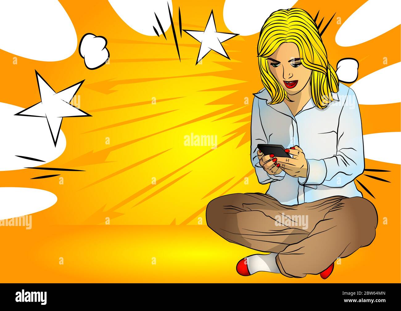 1950s portrait holding Stock Vector Images - Alamy