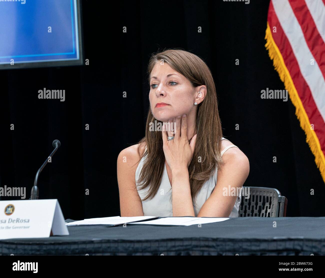 New Rochelle, United States. 29th May, 2020. Secretary to Governor ...