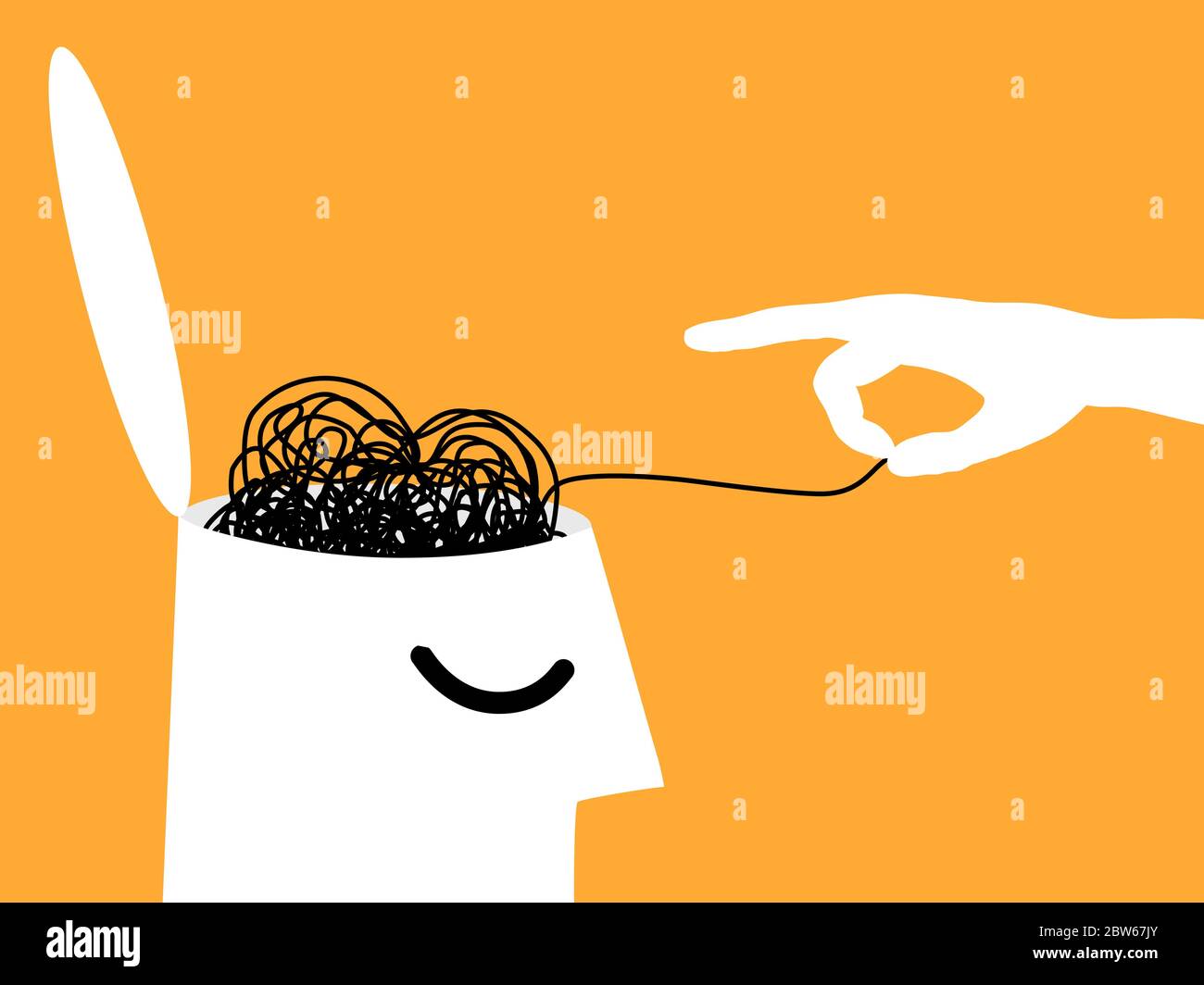 Mental health, illness ,brain development ,medical treatment concept ...