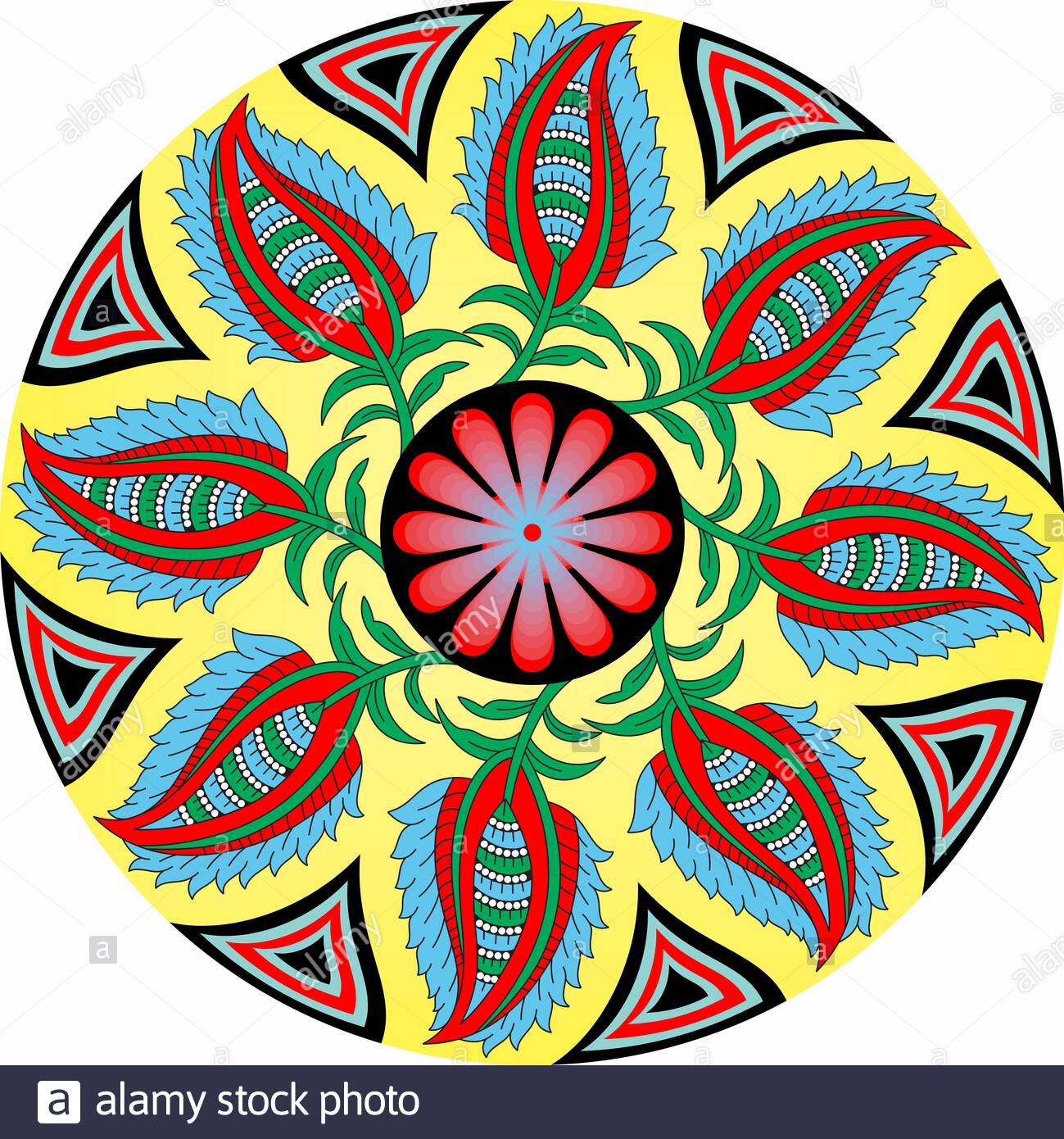 Rangoli Mandala High Resolution Stock Photography and Images - Alamy