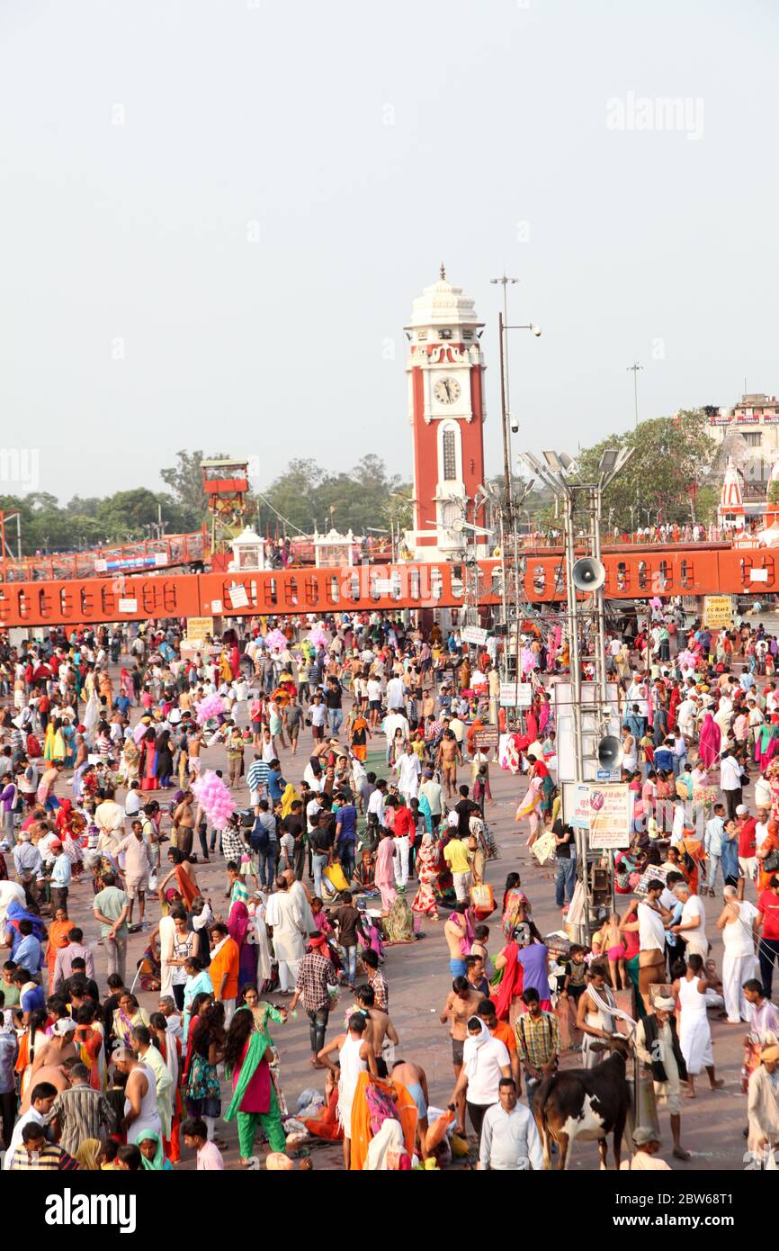 Clean city haridwar hi-res stock photography and images - Alamy