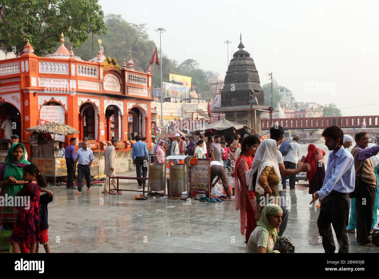 Haridwar holiest places for Hindus, Har Ki Pauri is a famous ghat on ...