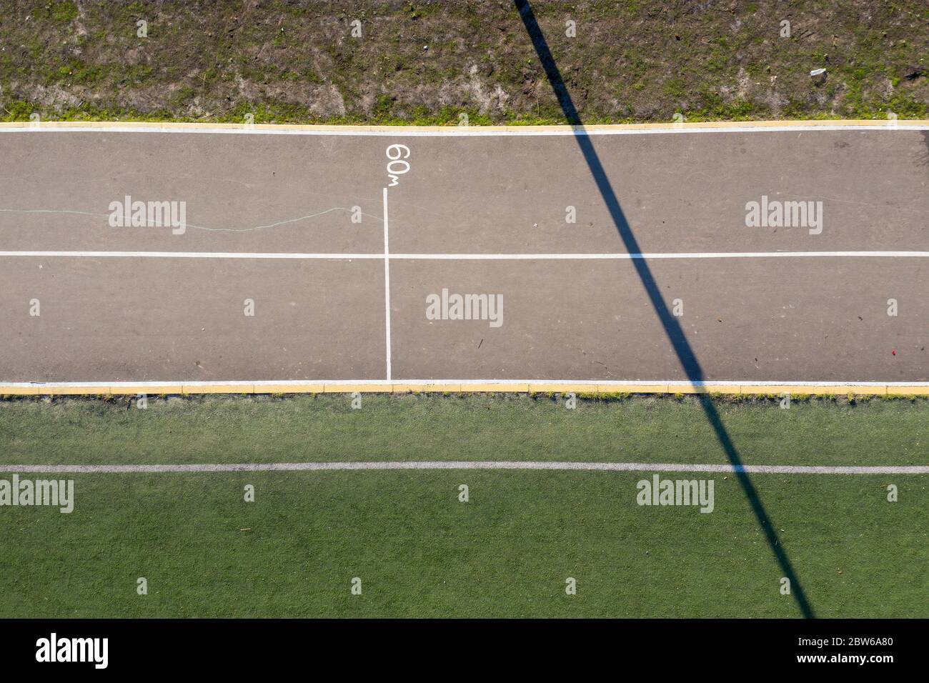 asphalt road, view from above Stock Photo - Alamy