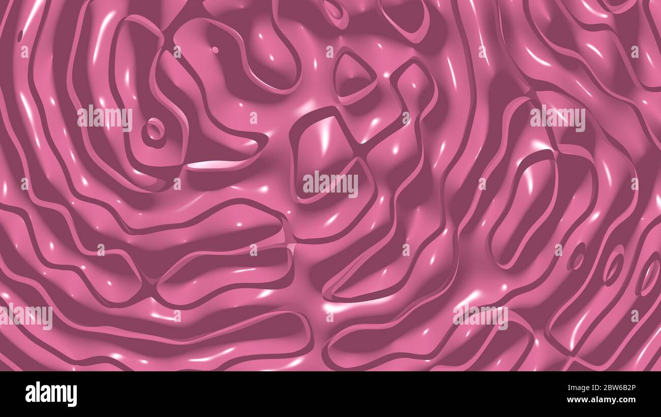 Plain 3D abstract background of monochromic CERISE color with shadow ...
