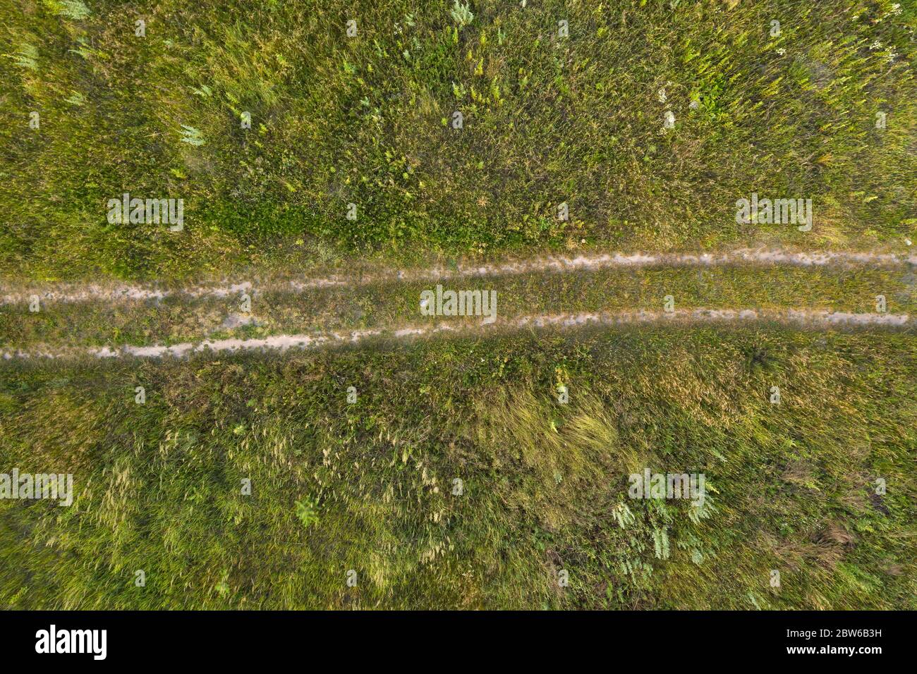 country road, view from above, aerial view Stock Photo - Alamy
