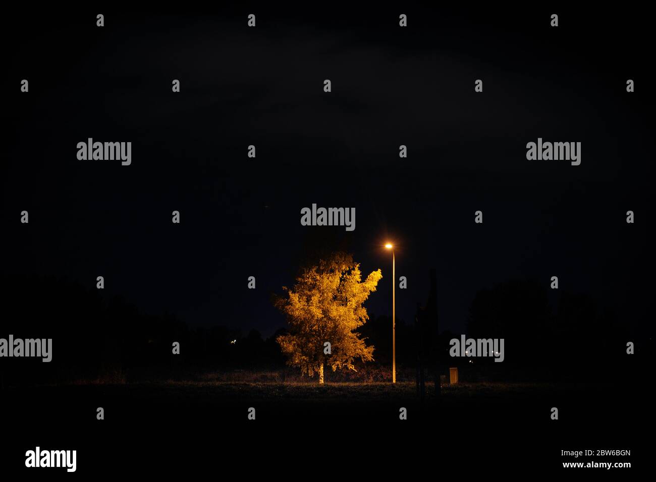 Night rural scenery hi-res stock photography and images - Alamy