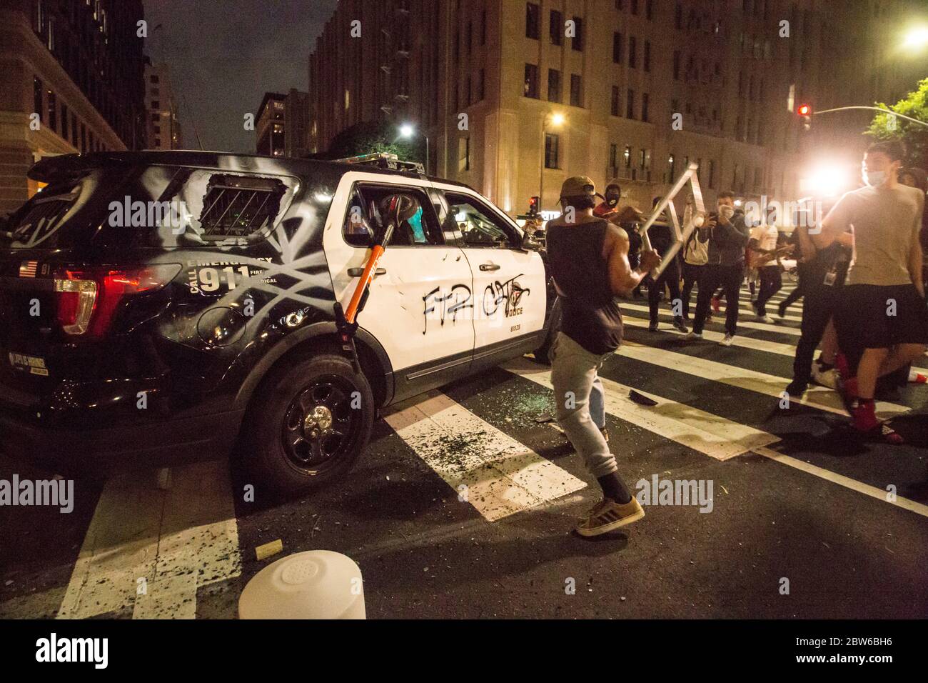Lapd police car hi-res stock photography and images - Alamy