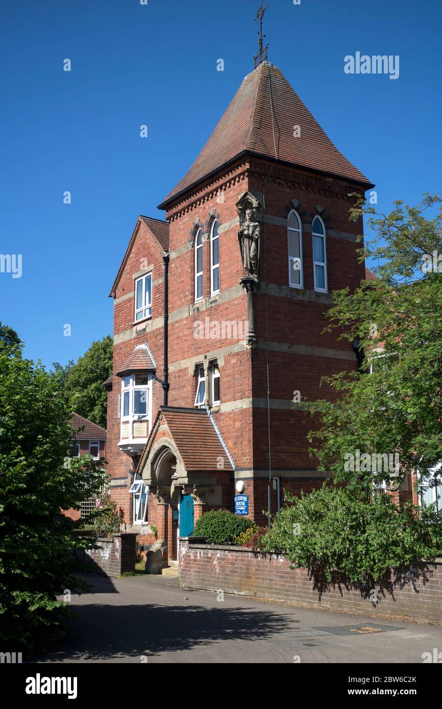 St. Edith`s House, Emscote, Warwick, Warwickshire, England, UK Stock ...