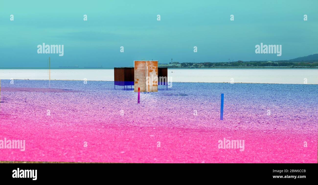 Retro models on beach hi-res stock photography and images - Alamy