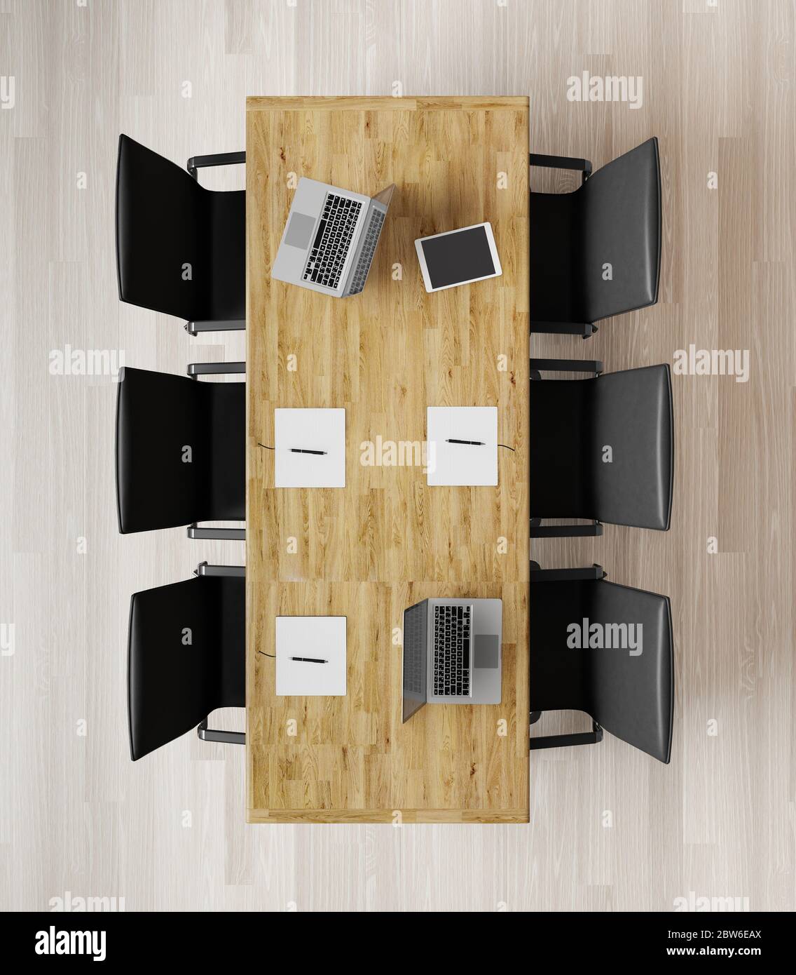 Conference Table Top View