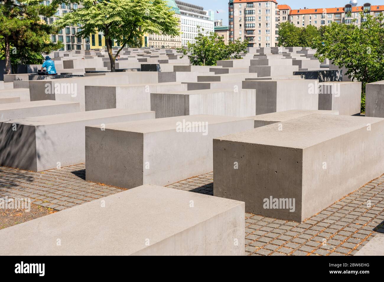 The Memorial to the Murdered Jews of Europe, or the Holocaust Memorial ...