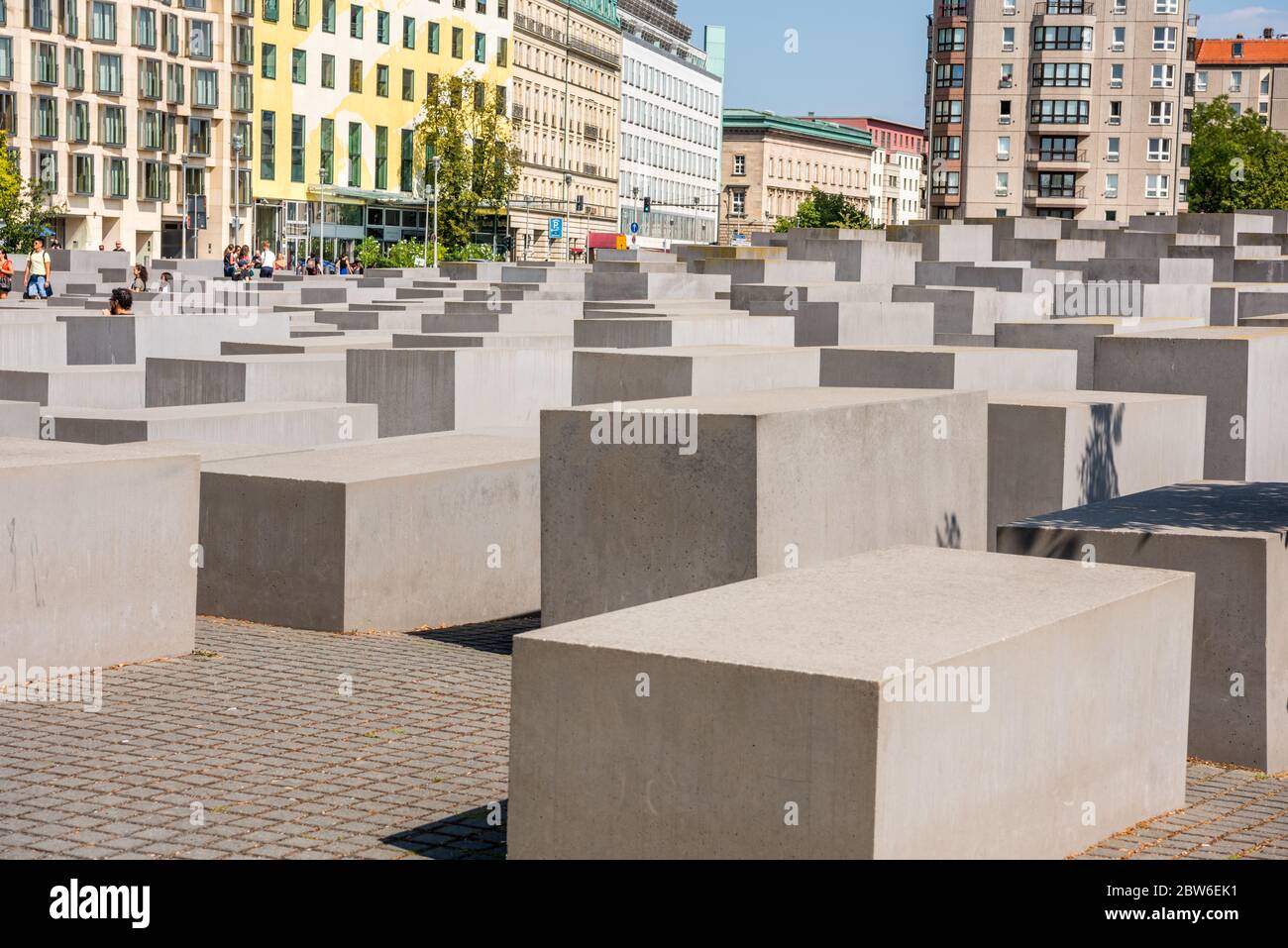 The Memorial to the Murdered Jews of Europe, or the Holocaust Memorial ...