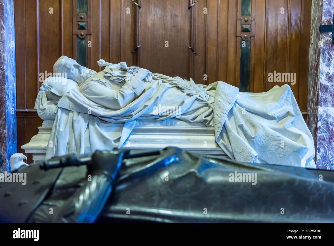 Tomb of Prussian king Frederick III in Berlin Cathedral, Germany Stock ...