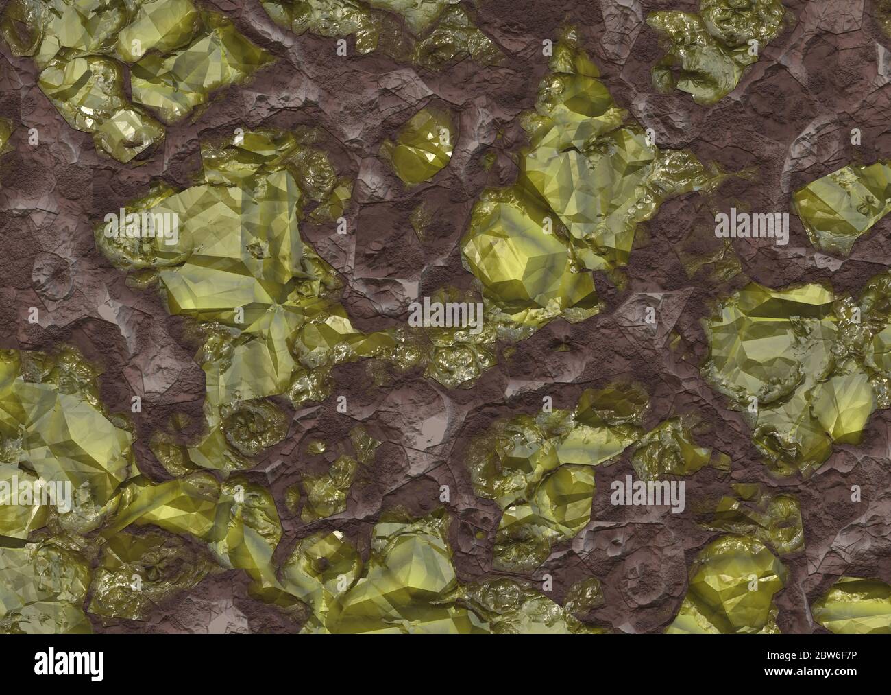 amethyst crystals in stone rock Stock Photo - Alamy