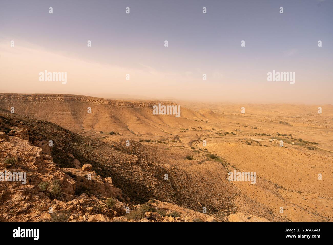 view of the dahar, tunisia Stock Photo - Alamy