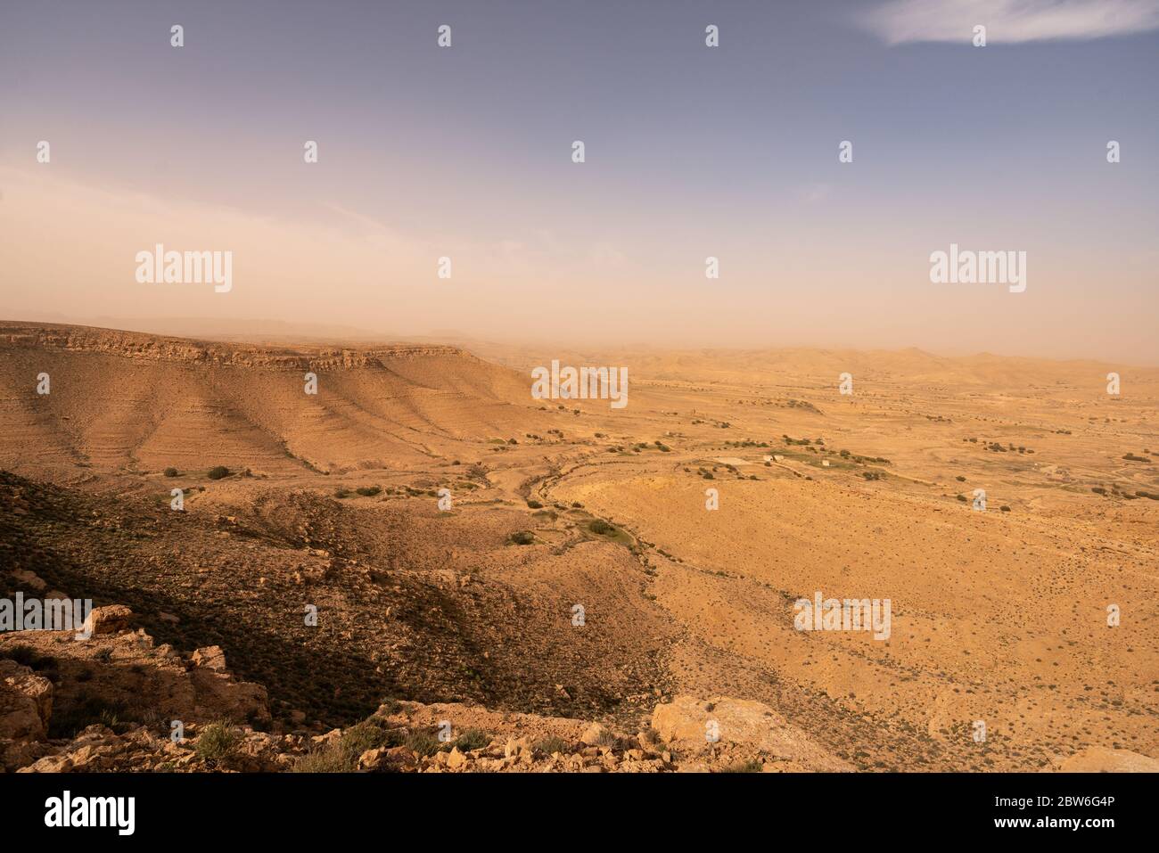 view of the dahar, tunisia Stock Photo - Alamy