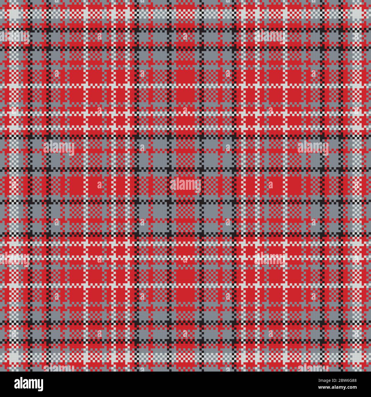Tartan plaid pattern seamless. Print fabric texture. Check vector ...