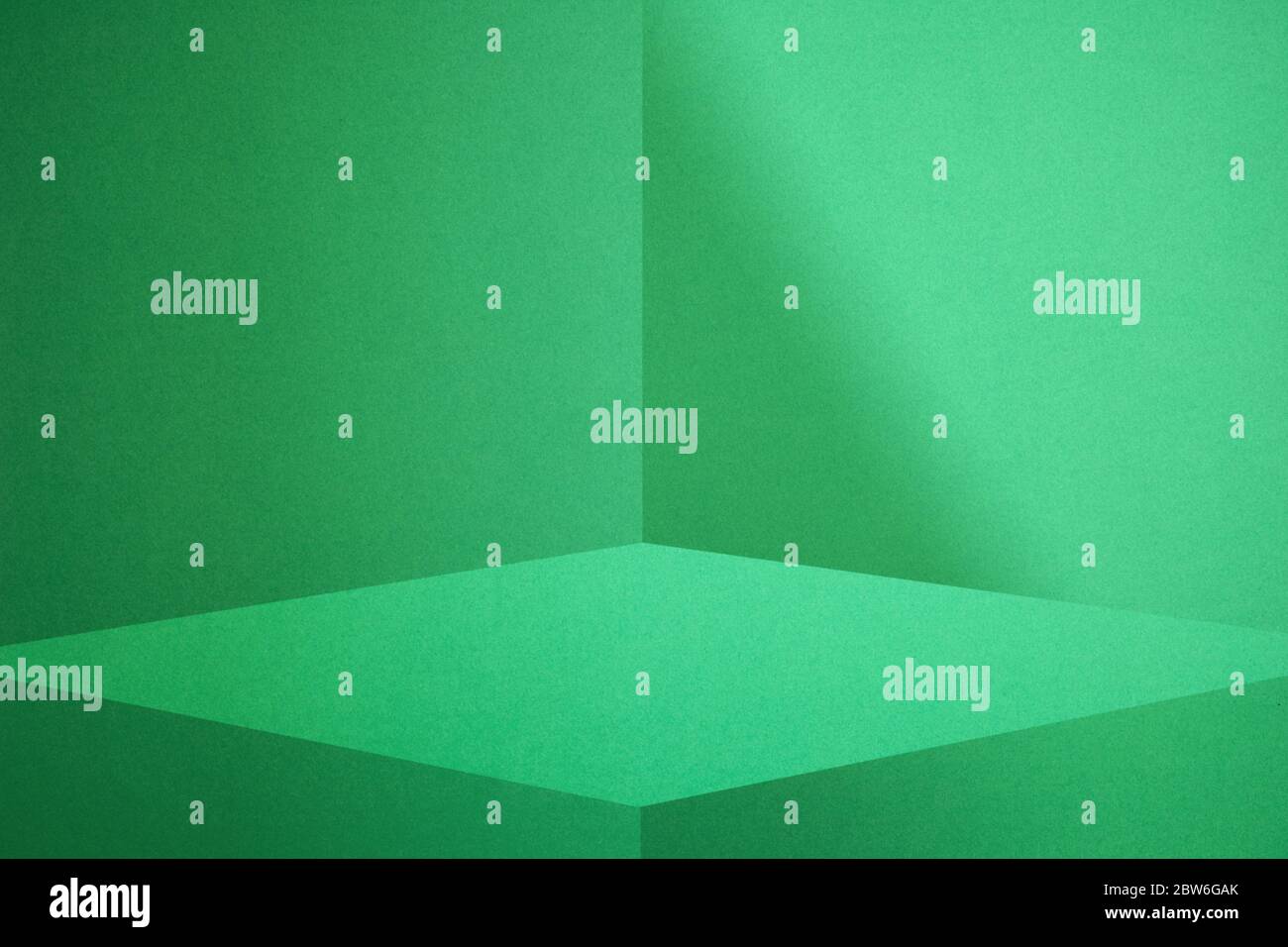 3D space made by folding paper Stock Photo - Alamy