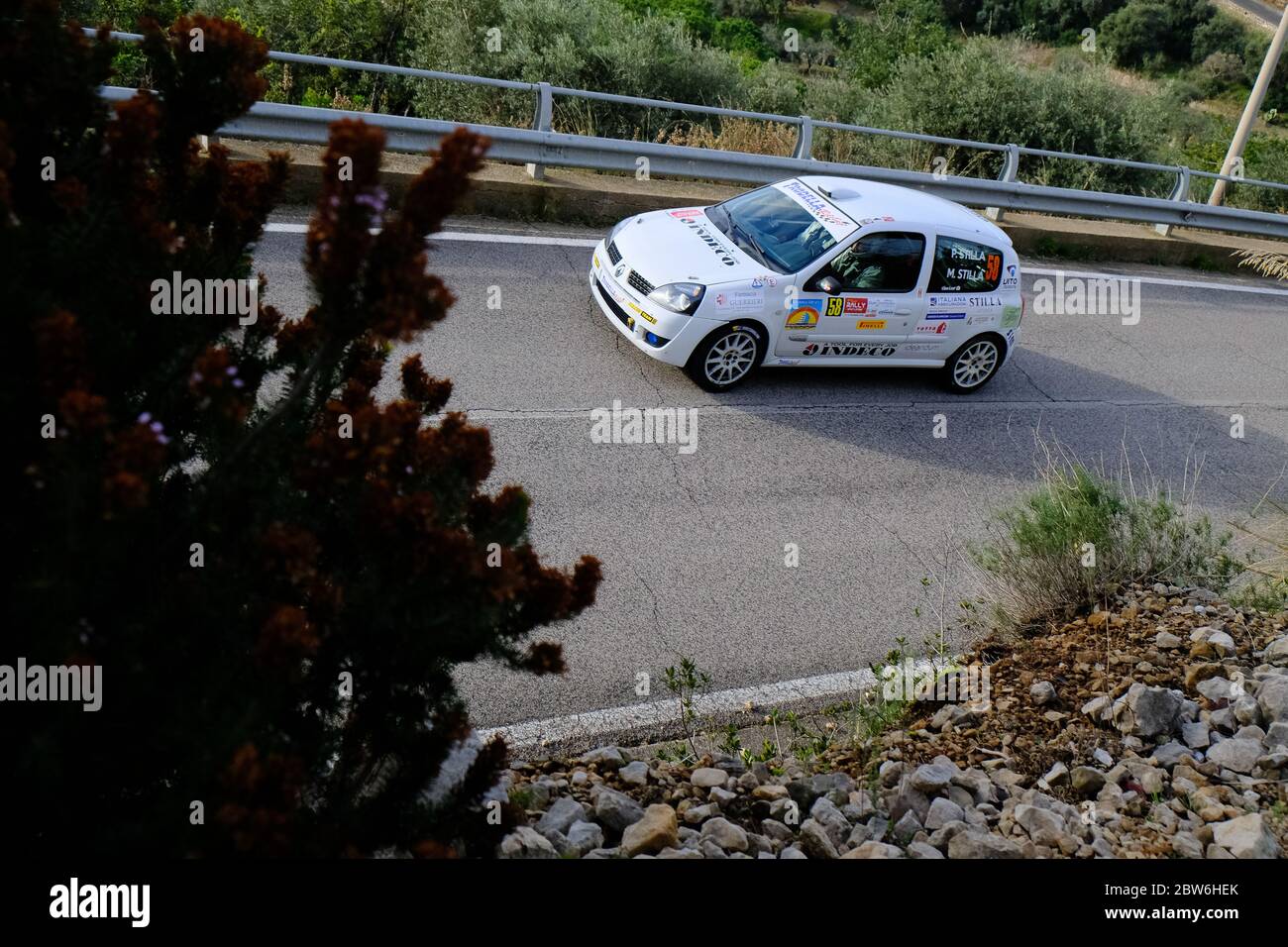 Renault clio rally car hi-res stock photography and images - Alamy