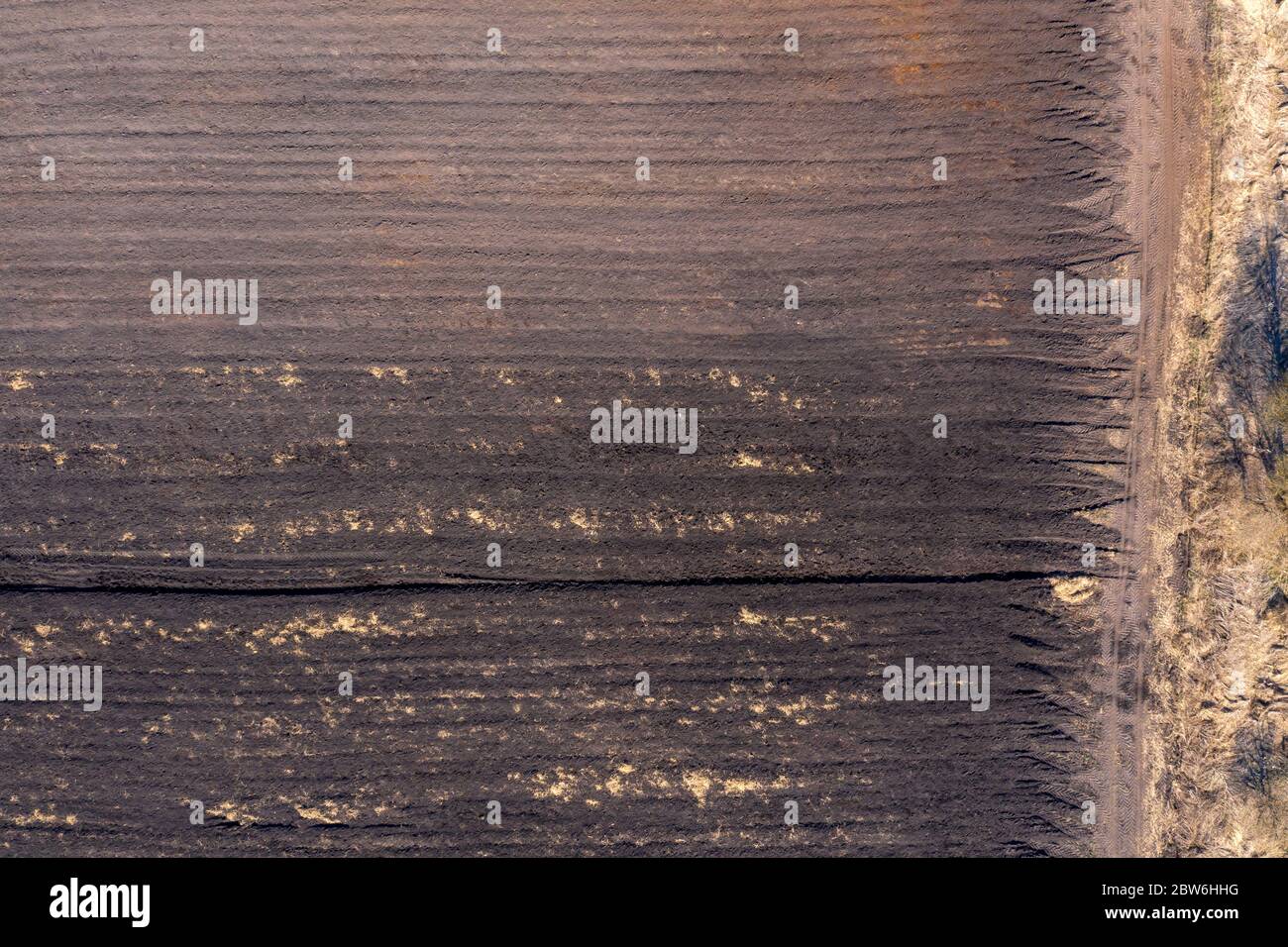 farm field, agriculture, view from above Stock Photo - Alamy