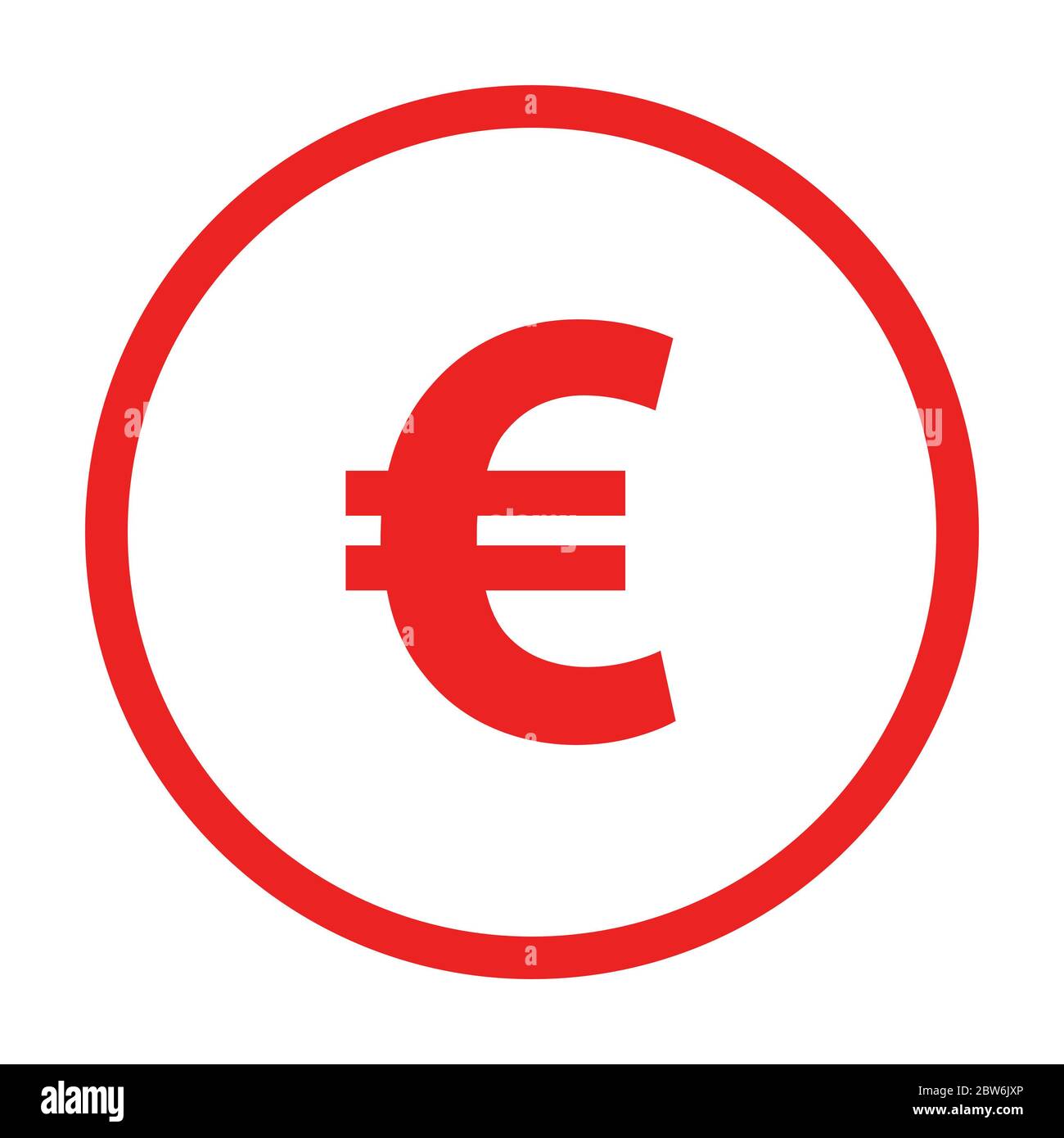 Euro and circle Stock Photo - Alamy