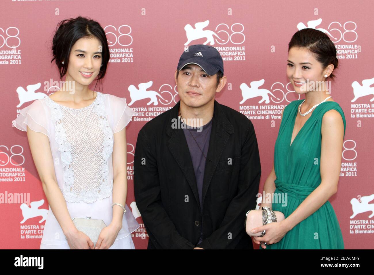 VENICE, ITALY - SEPTEMBER 02: Eva Huang, Jet Li and Charlene Choi ...