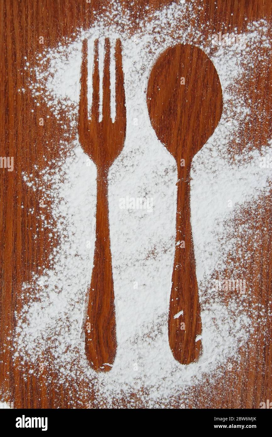 Dish fork shadow hi-res stock photography and images - Alamy