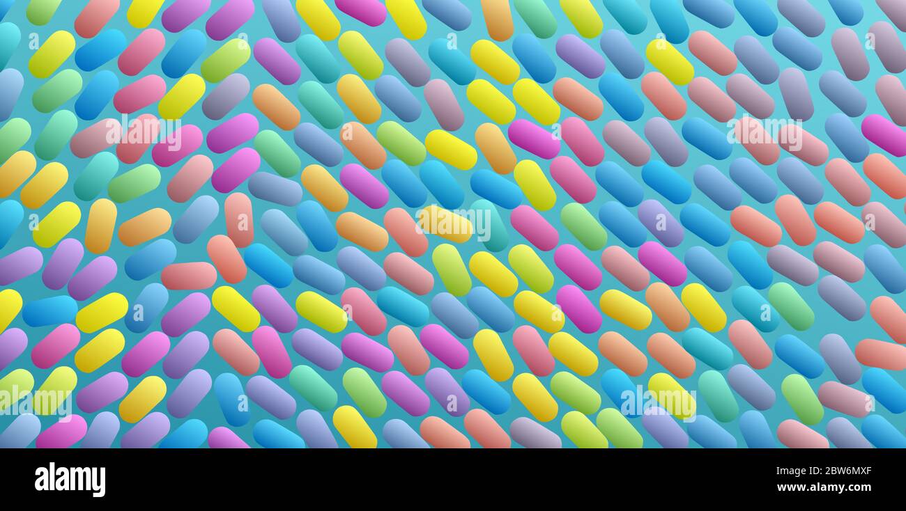 Abstract background with color ovals. Vector illustration Stock Vector ...