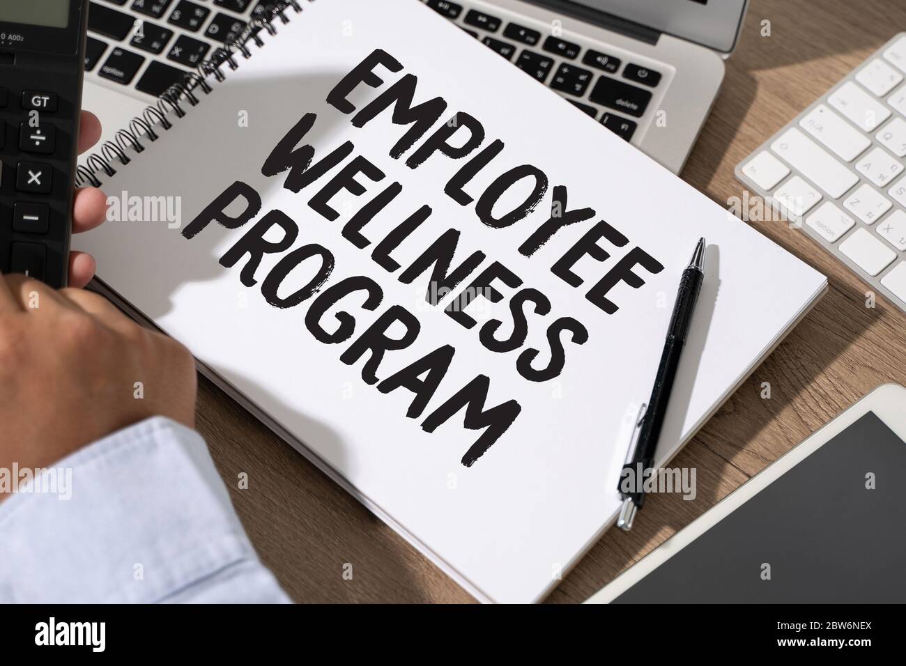 Employee Wellness program and Managing Employee Health Stock Photo - Alamy