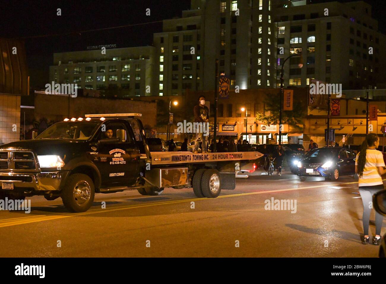 Minneapolis MN - May 30: Protesters over George Floyd's death continue ...