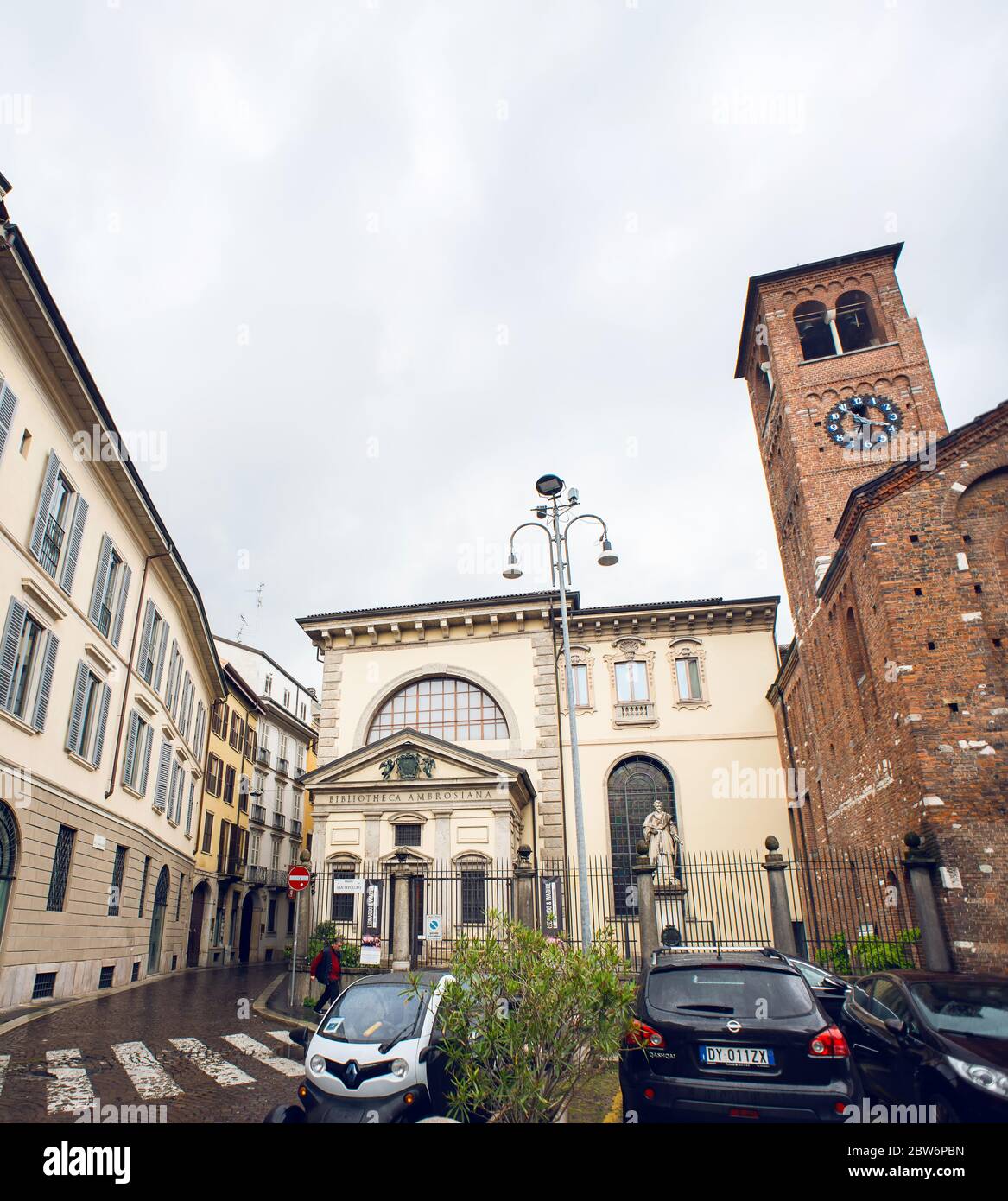 Milan library hi-res stock photography and images - Alamy