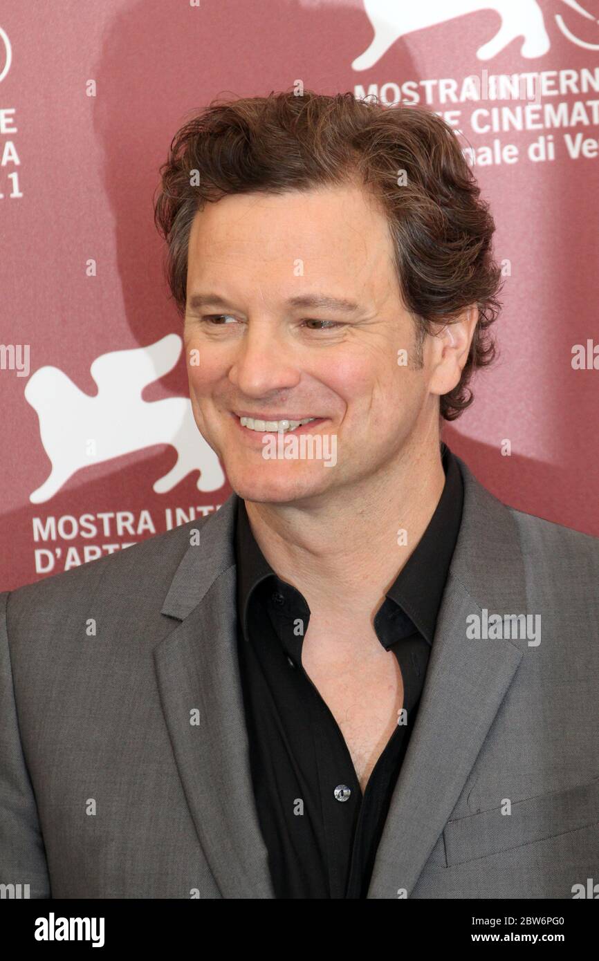 VENICE, ITALY - SEPTEMBER 05: Colin Firth attends the "Tinker, Tailor ...