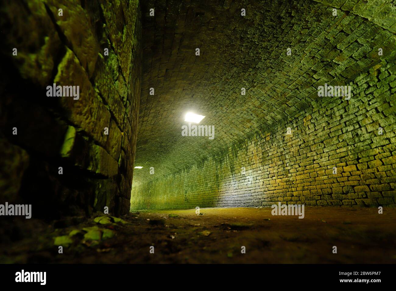 Parlington Tunnel , also known as 'The Dark Arch' is located along The ...
