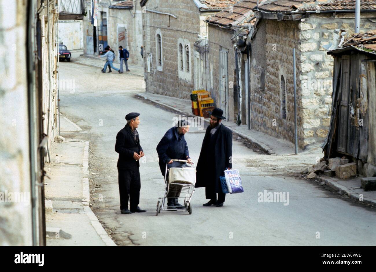Jewish housing area in East Jerusalem, Israel pictured in 1978 Stock ...