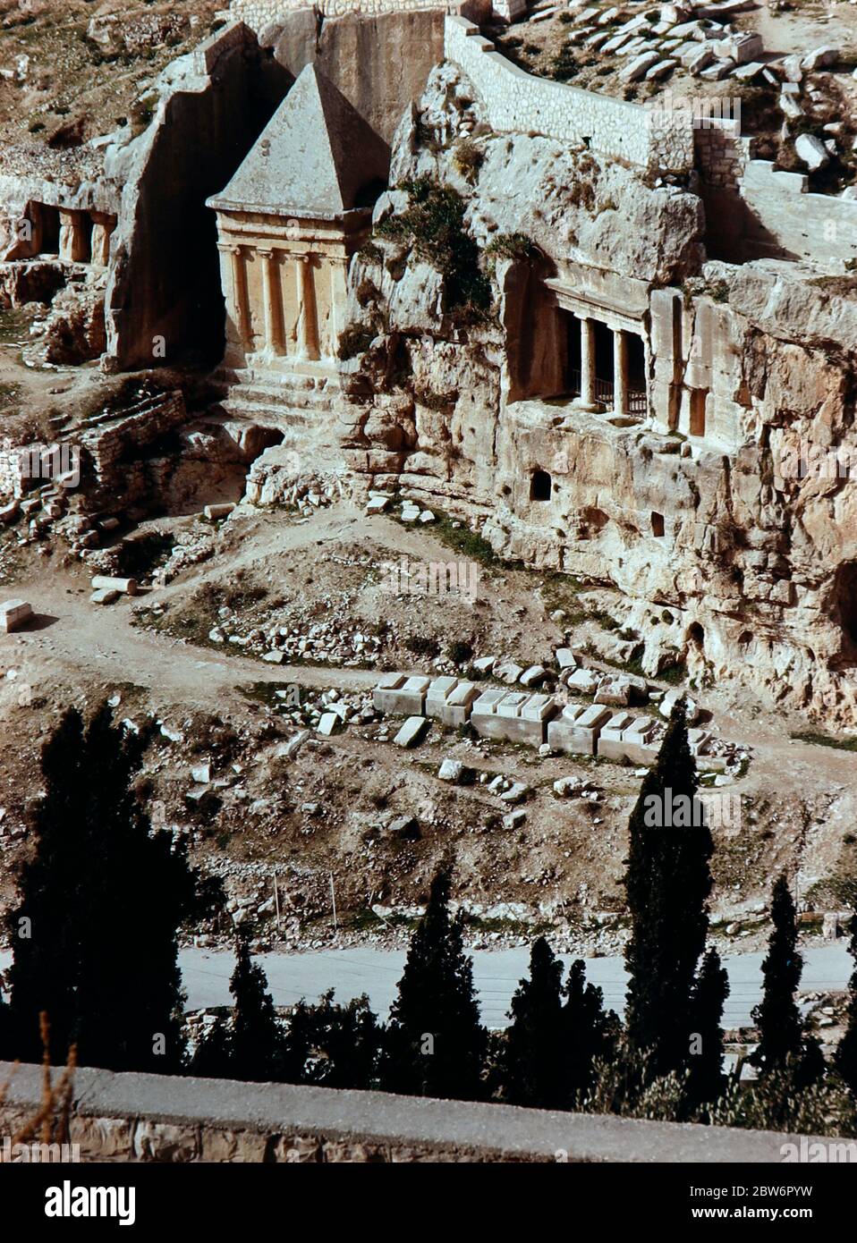 Tomb of Zechariah, considered in Jewish tradition to be the tomb of ...