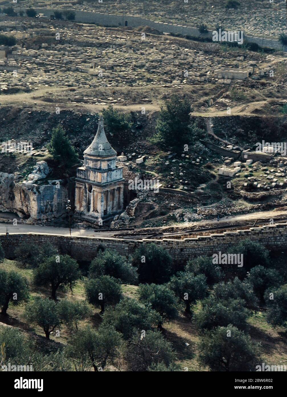 Tomb of Absalom (Absalom's Pillar), an ancient 1st century AD ...